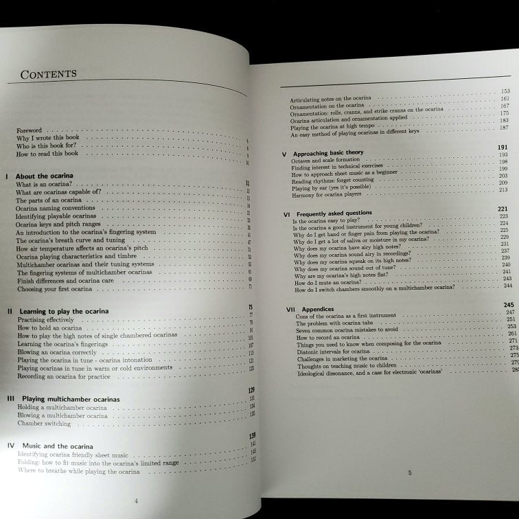 Ocarina Method Book - Songbird Ocarina