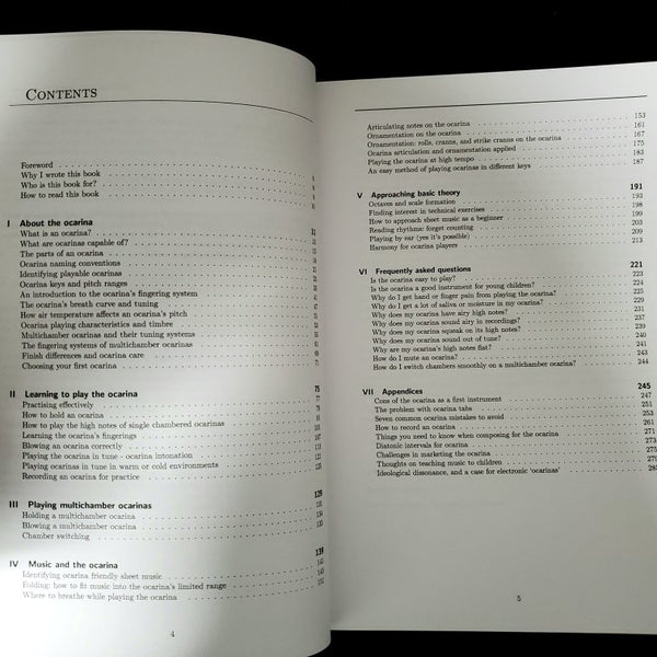 Ocarina Method Book - Songbird Ocarina